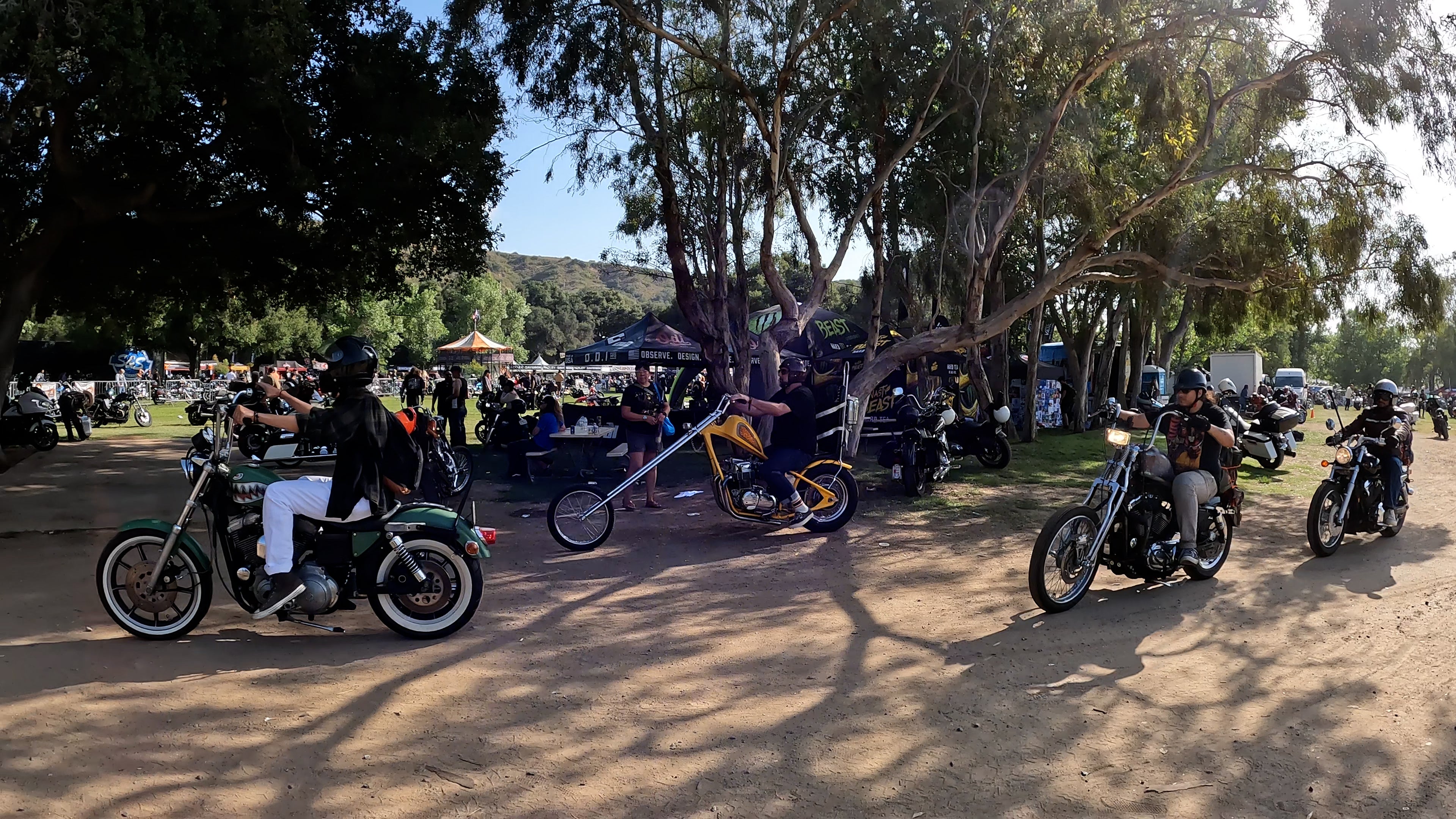 Riding to the Born Free Motorcycle Show – 2LaneLife